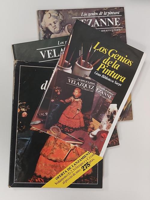 AA.VV. , LOS GENIOS DE LA PINTURA. GRAN BIBLIOTECA SARPE. NÚMEROS 1 ...